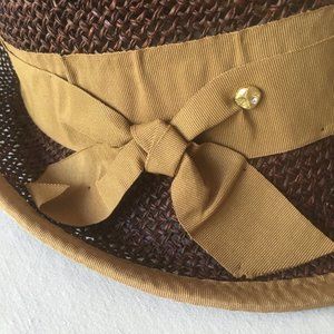 Grace | Accessories | Grace Woven Straw Hat With Ribbon | Poshmark